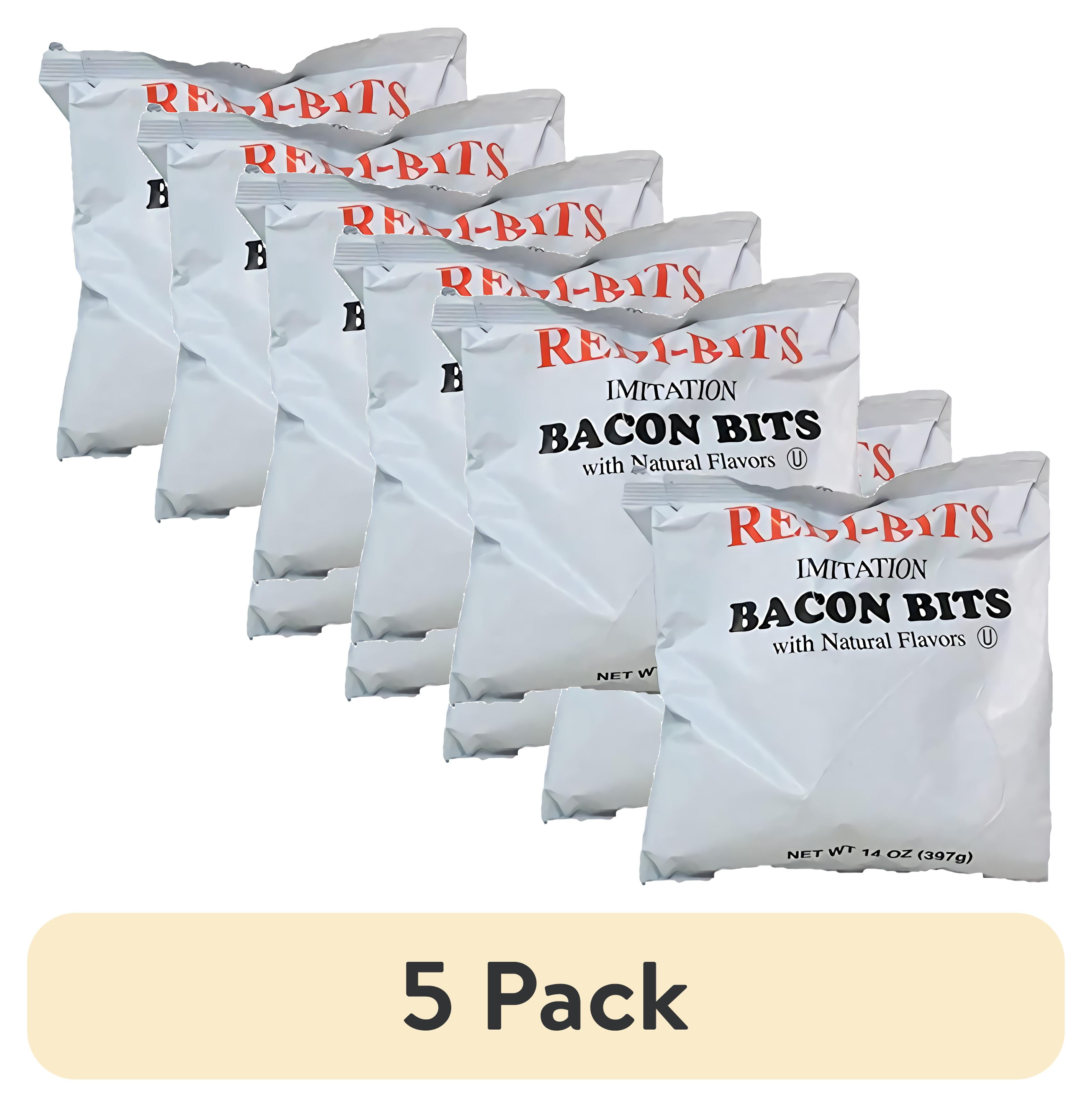 (5 pack) Redi-Bits Imitation Bacon Bits | 14 Oz | Pack of 2 - Walmart.com