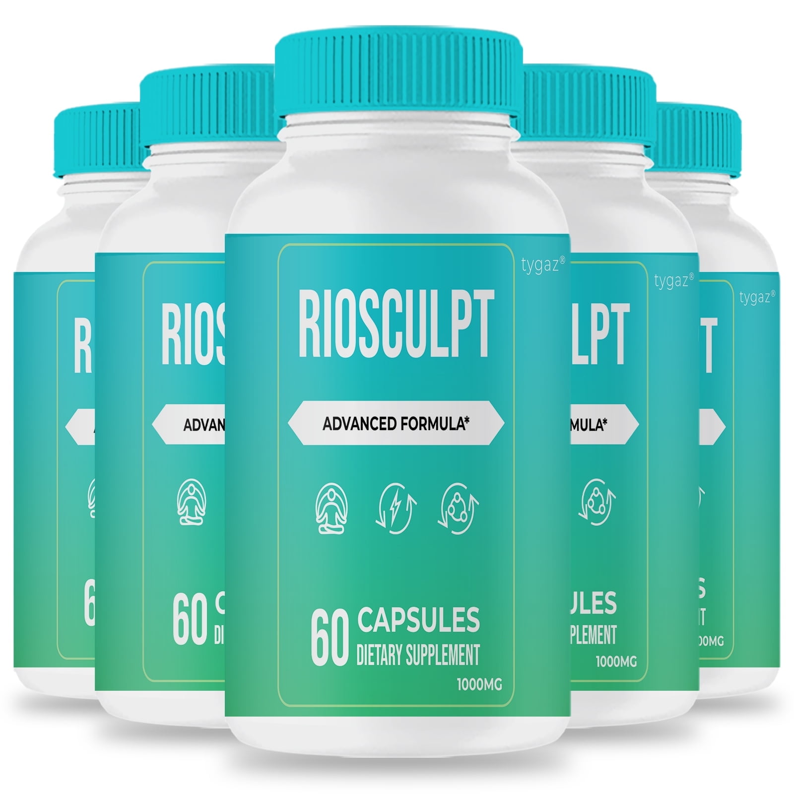 (5 pack) RioSculpt - Rio Sculpt Pill Supplement - Walmart.com