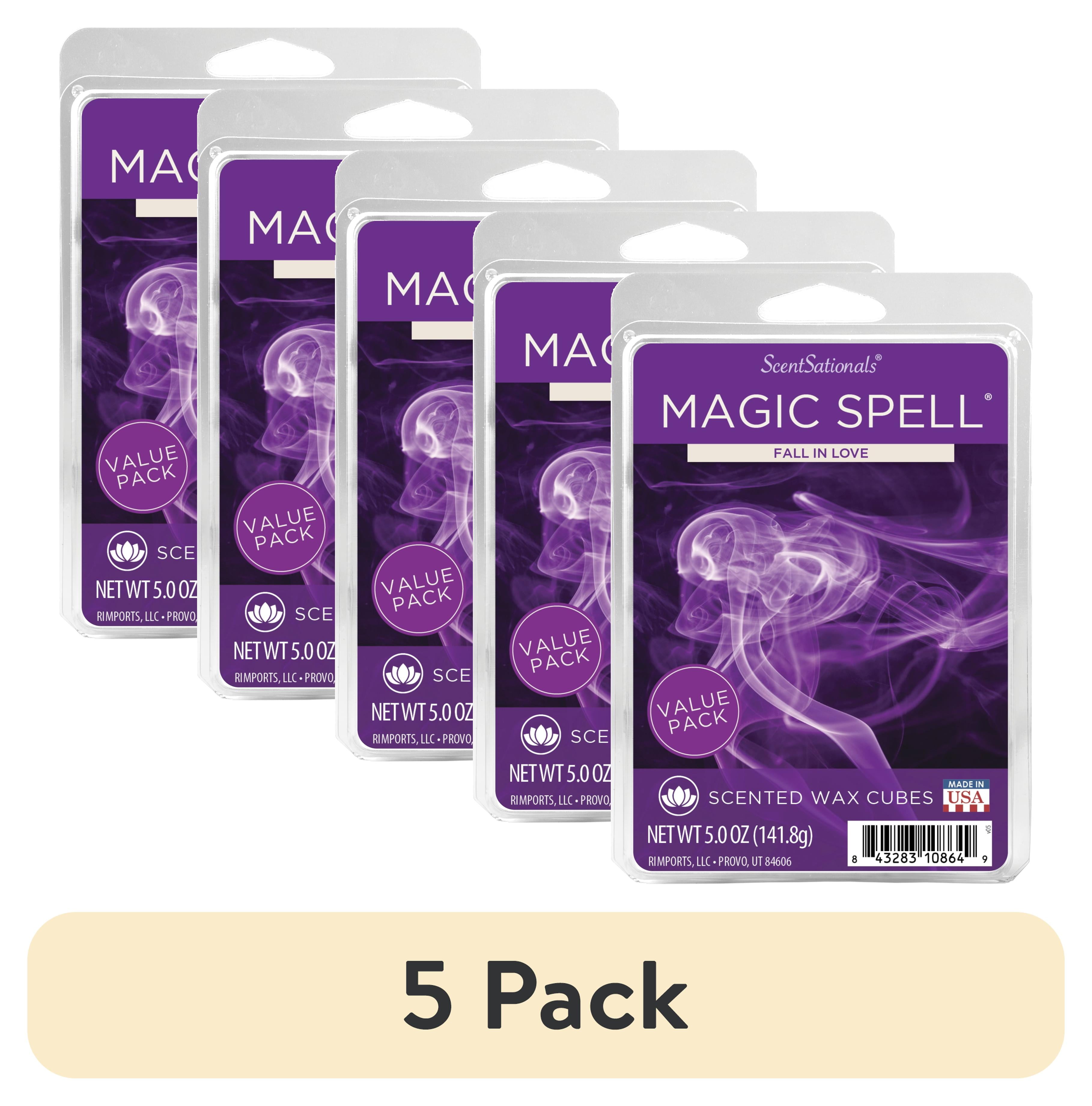 (5 pack) ScentSationals Magic Spell Scented Wax Melts, 5 oz (Value Size) - Walmart.com