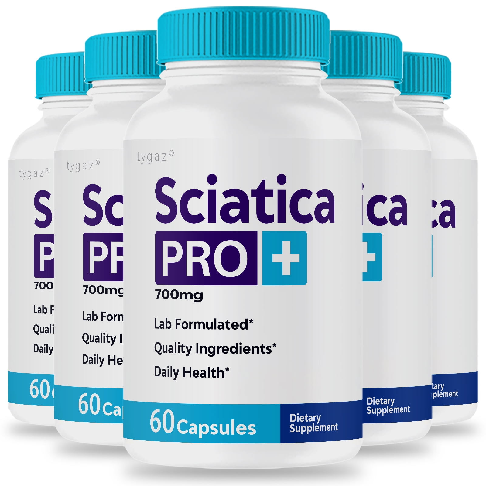 (5 pack) SciaticaPro+ - Sciatica Pro+ Pill Supplement - Walmart.com