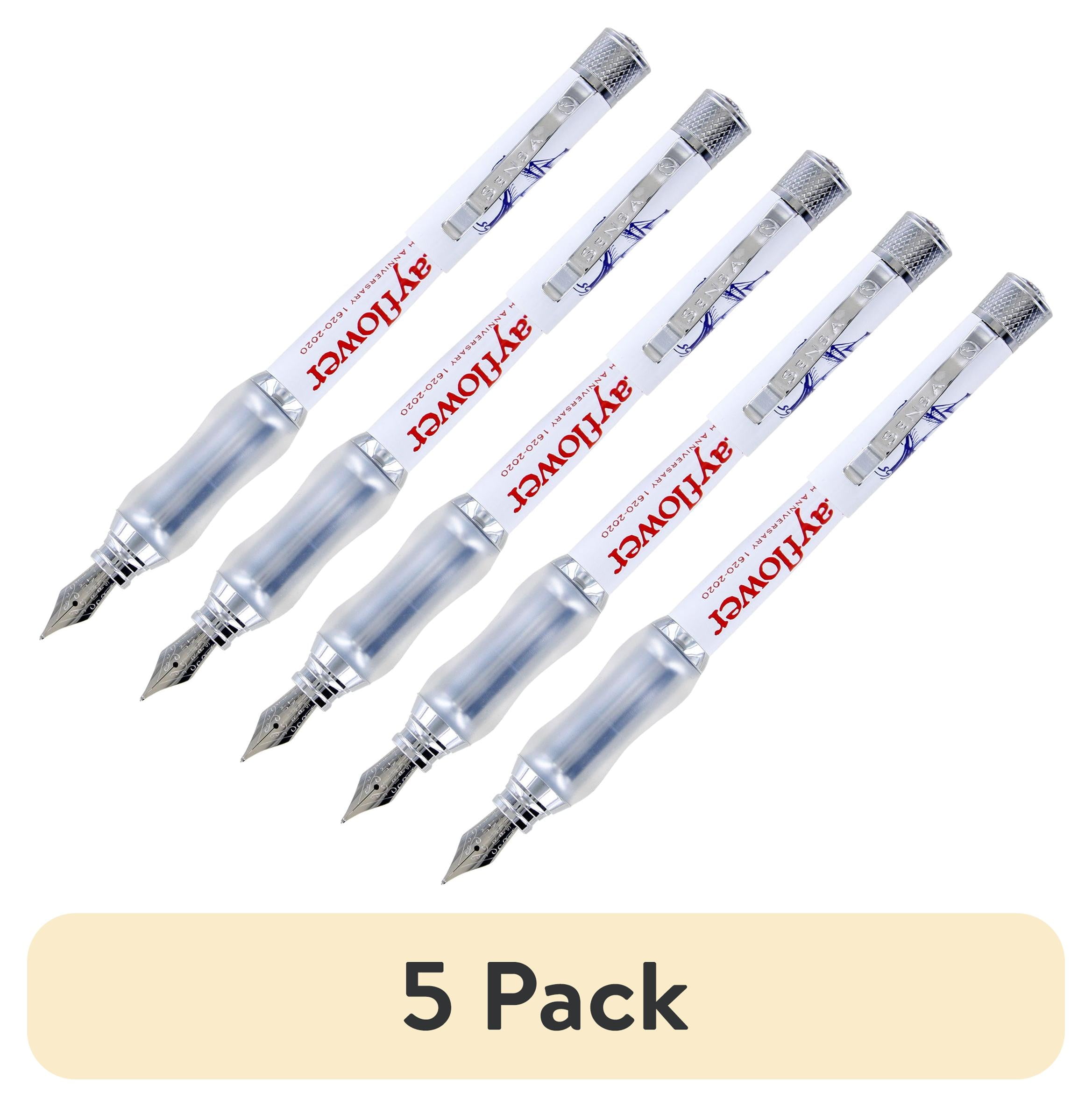 (5 pack) Sensa Classic Fountain Pen Mayflower Medium Nib - Walmart.com
