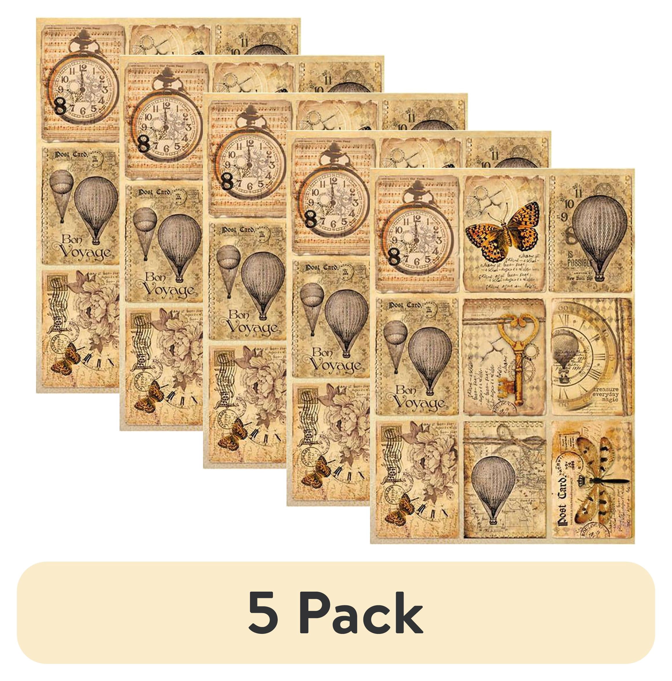 (5 pack) Stamperia Rice Paper Pack A4-Mixed Media Postcards - Walmart.com