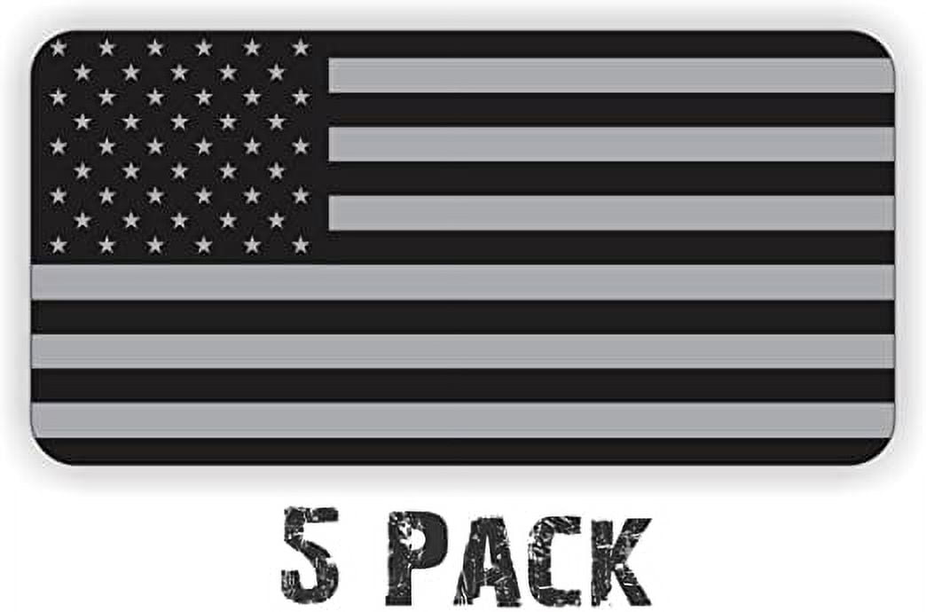 5 pack Stealth American Flag Black Ops Hard Hat Stickers | Decals ...