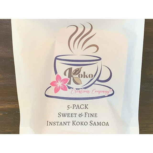 5 pack - Sweet & Fine Instant Koko Samoa - Walmart.com