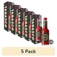 (5 pack) Tabasco Scorpion Pepper Sauce, 5 fl oz Regular Glass Bottle ...