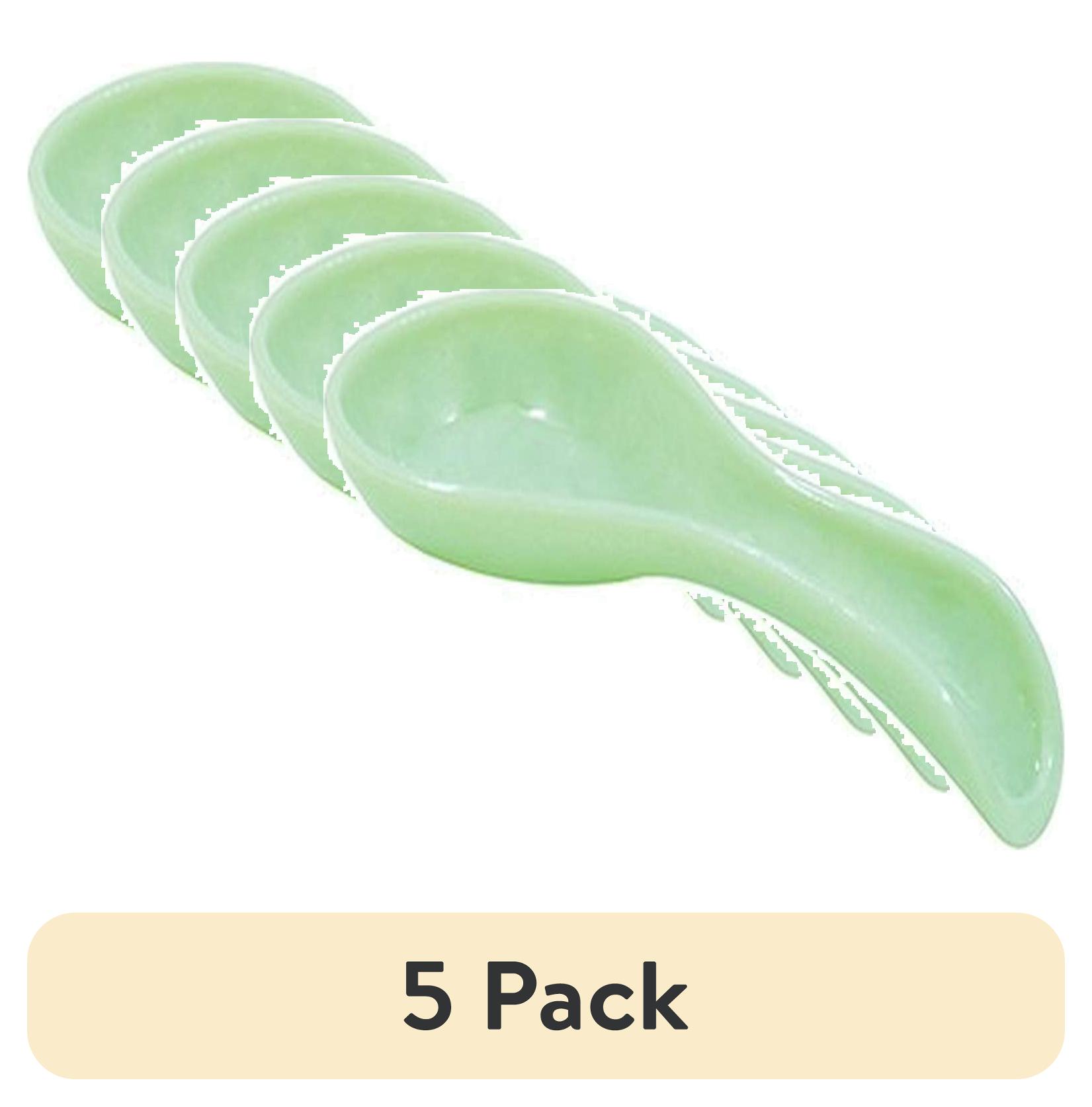(5 pack) TableCraft Jadeite Glass Spoon Rest - Walmart.com