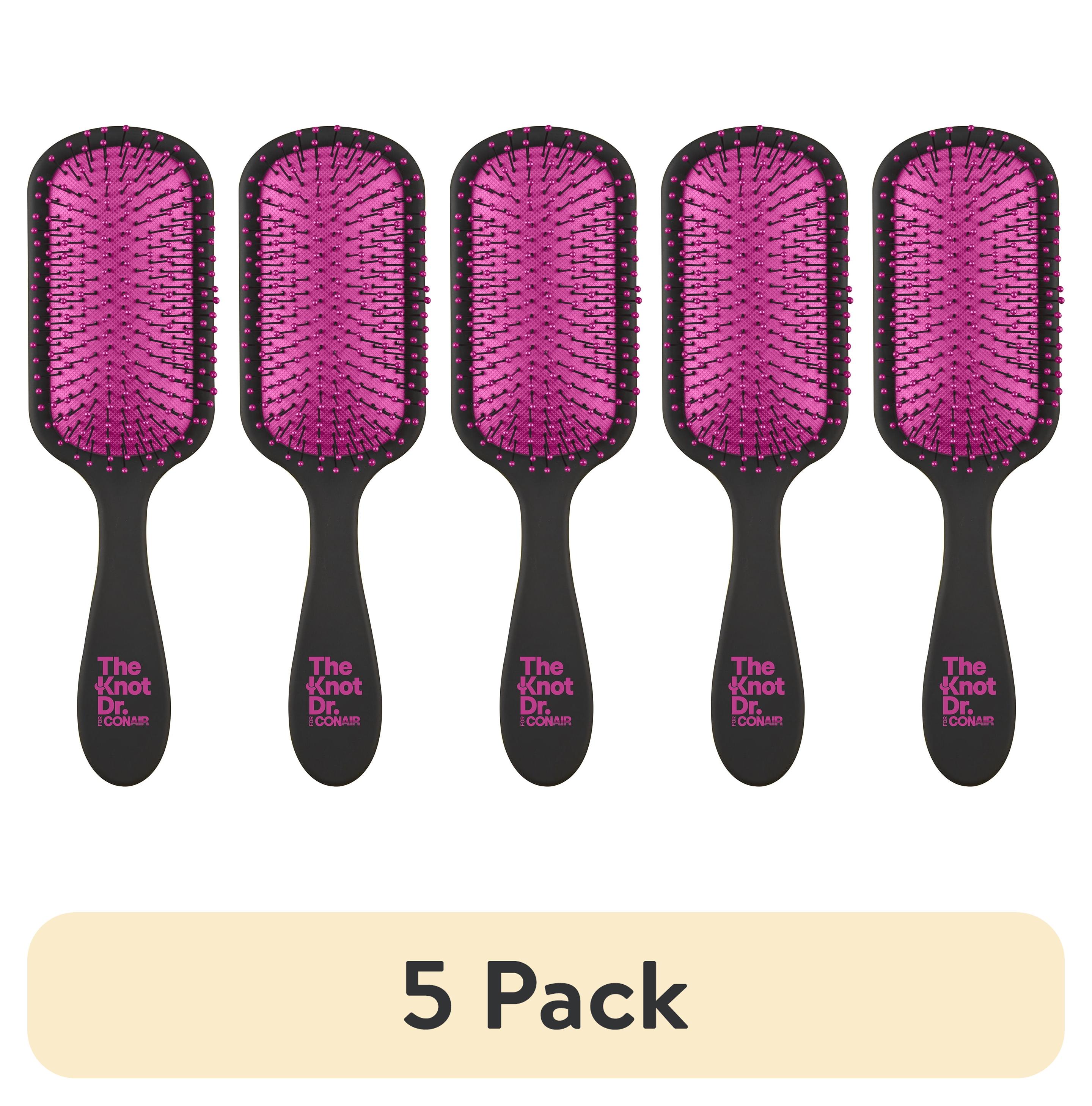 (5 pack) The Knot Dr. for Conair Pro Detangling Hairbrush for Wet or ...