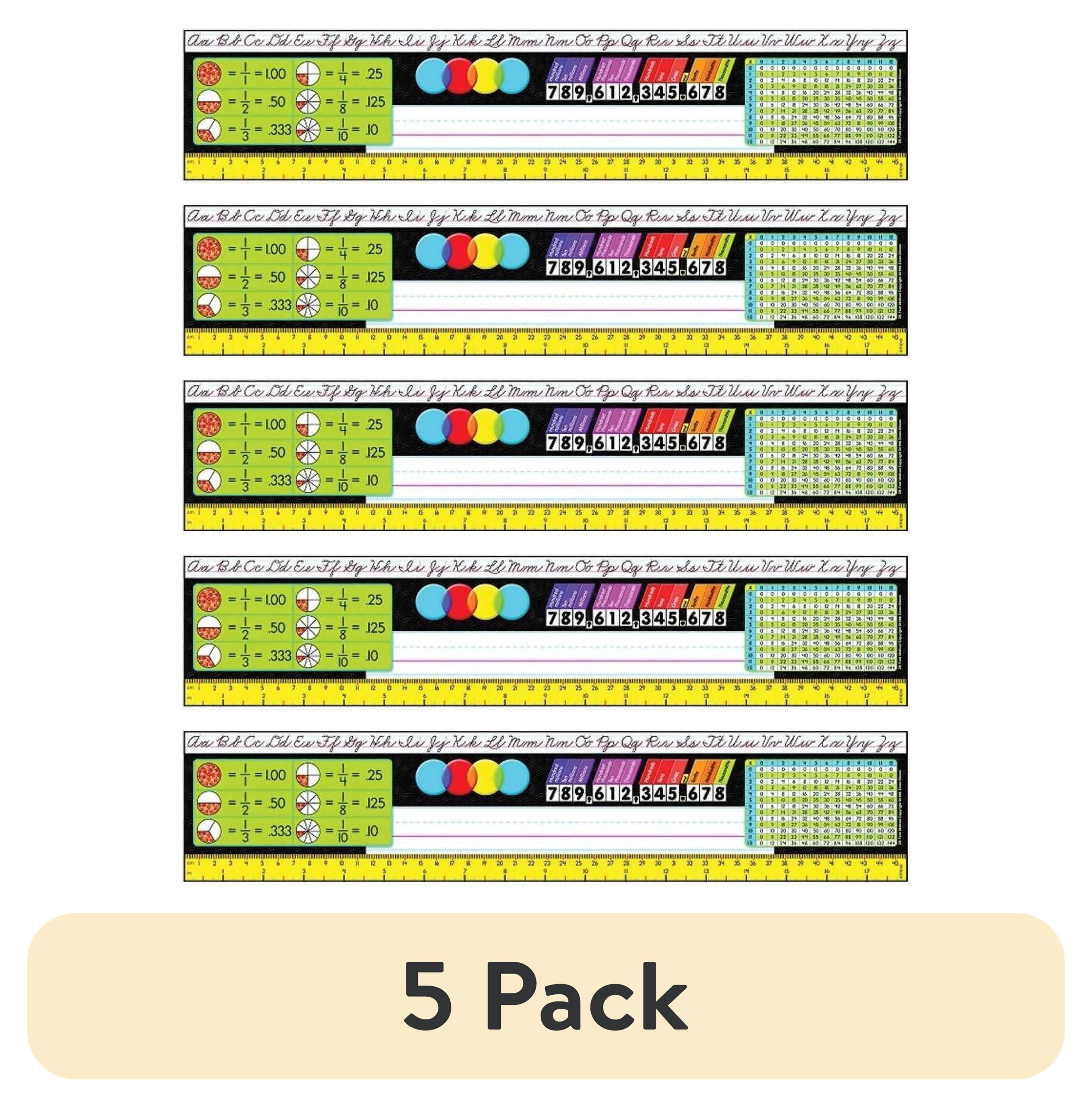 (5 pack) Trend Grades 3-5 Zaner-Bloser Desk Toppers Reference Name ...