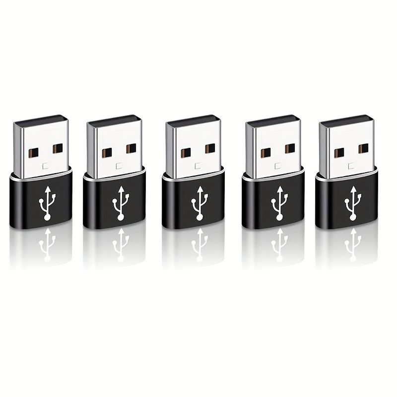 5-pack Type-C to USB 3.0 converter, high-speed transmission and ...