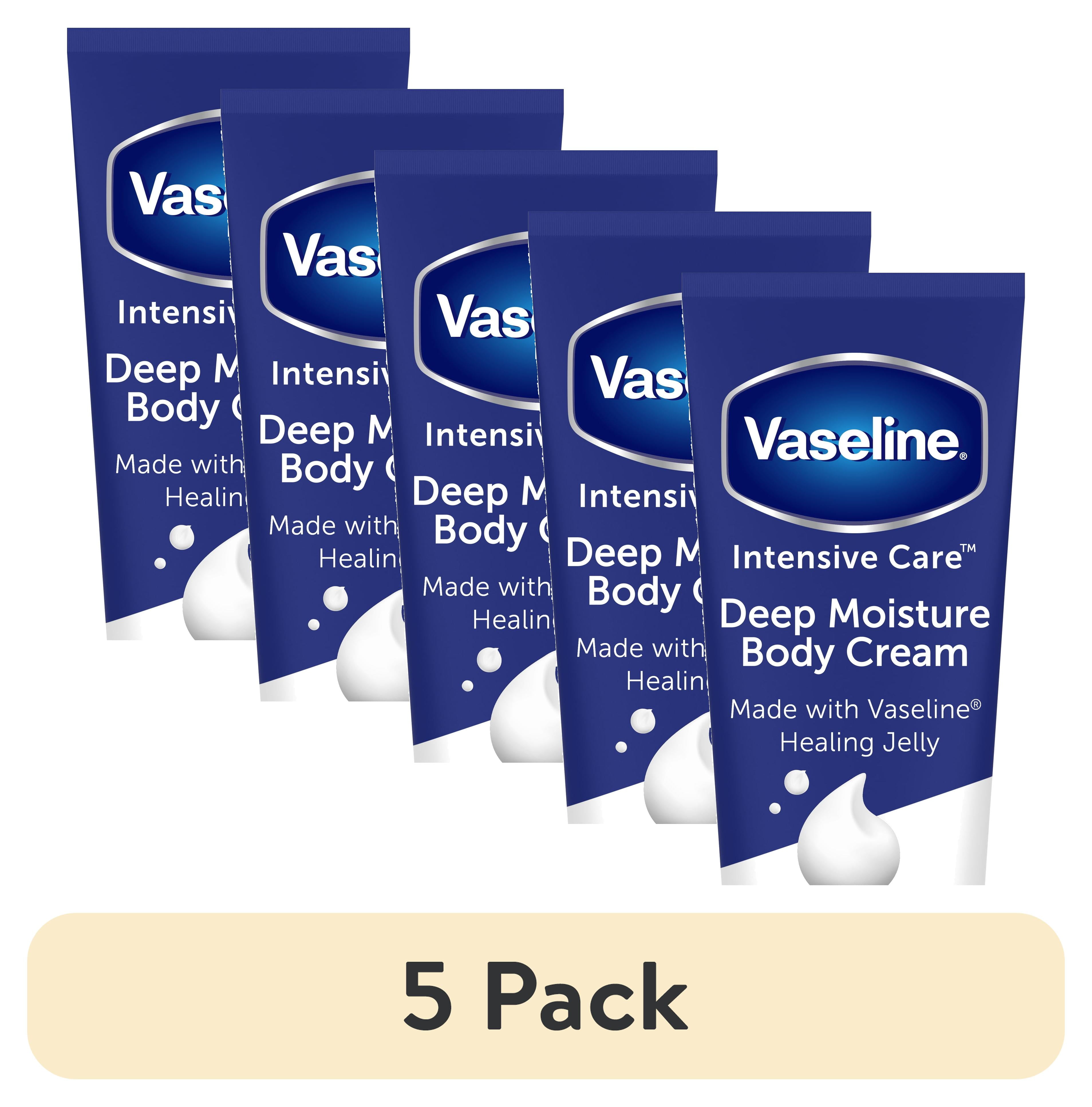 (5 pack) Vaseline Intensive Care Deep Moisture Women's Body Cream for ...