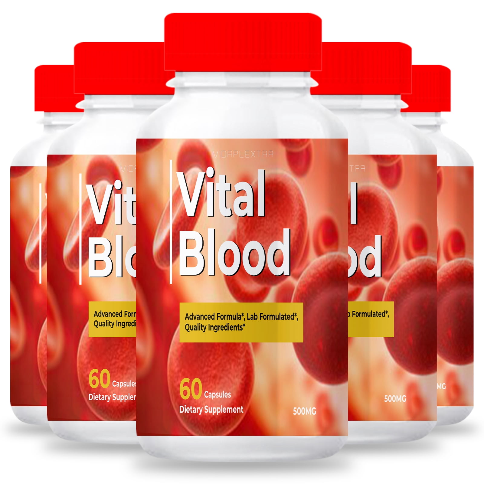 (5 pack) Vital Blood Capsules - Vital Blood Capsules - Walmart.com