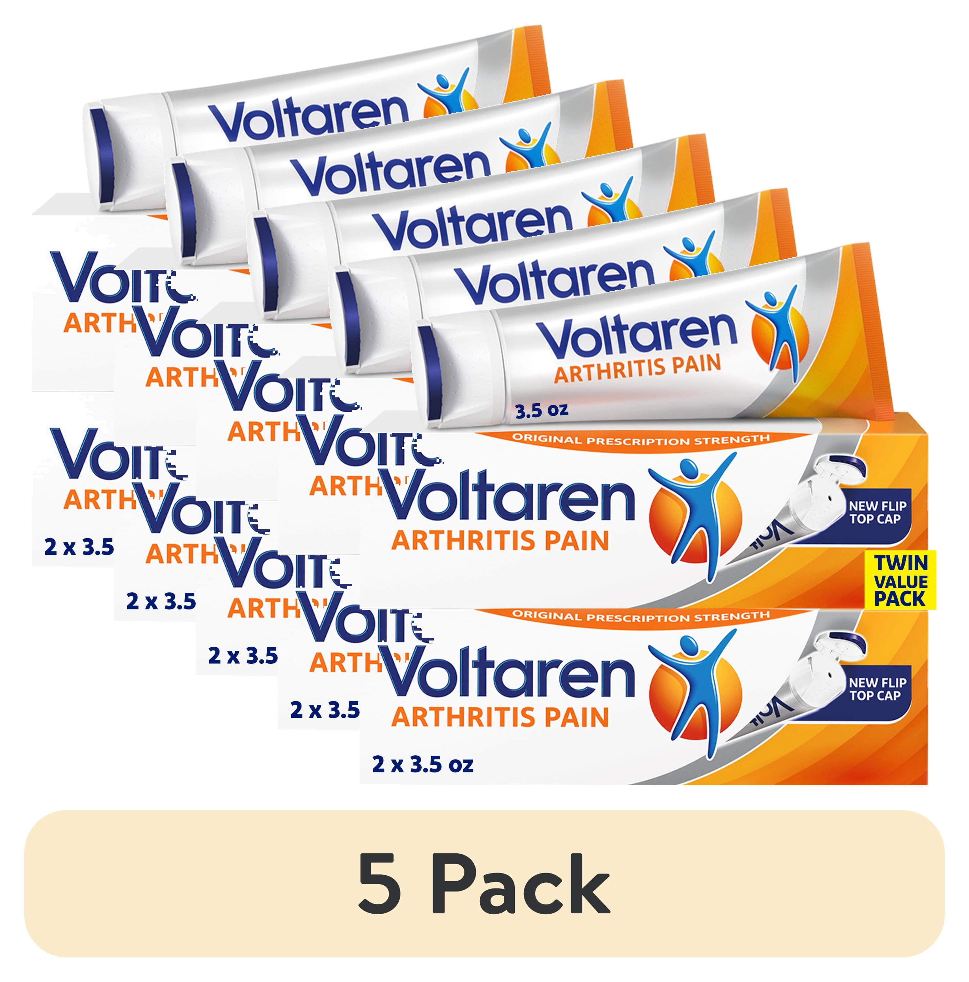 (5 pack) Voltaren Arthritis Pain Gel – Diclofenac Sodium Topical Gel, 1 ...