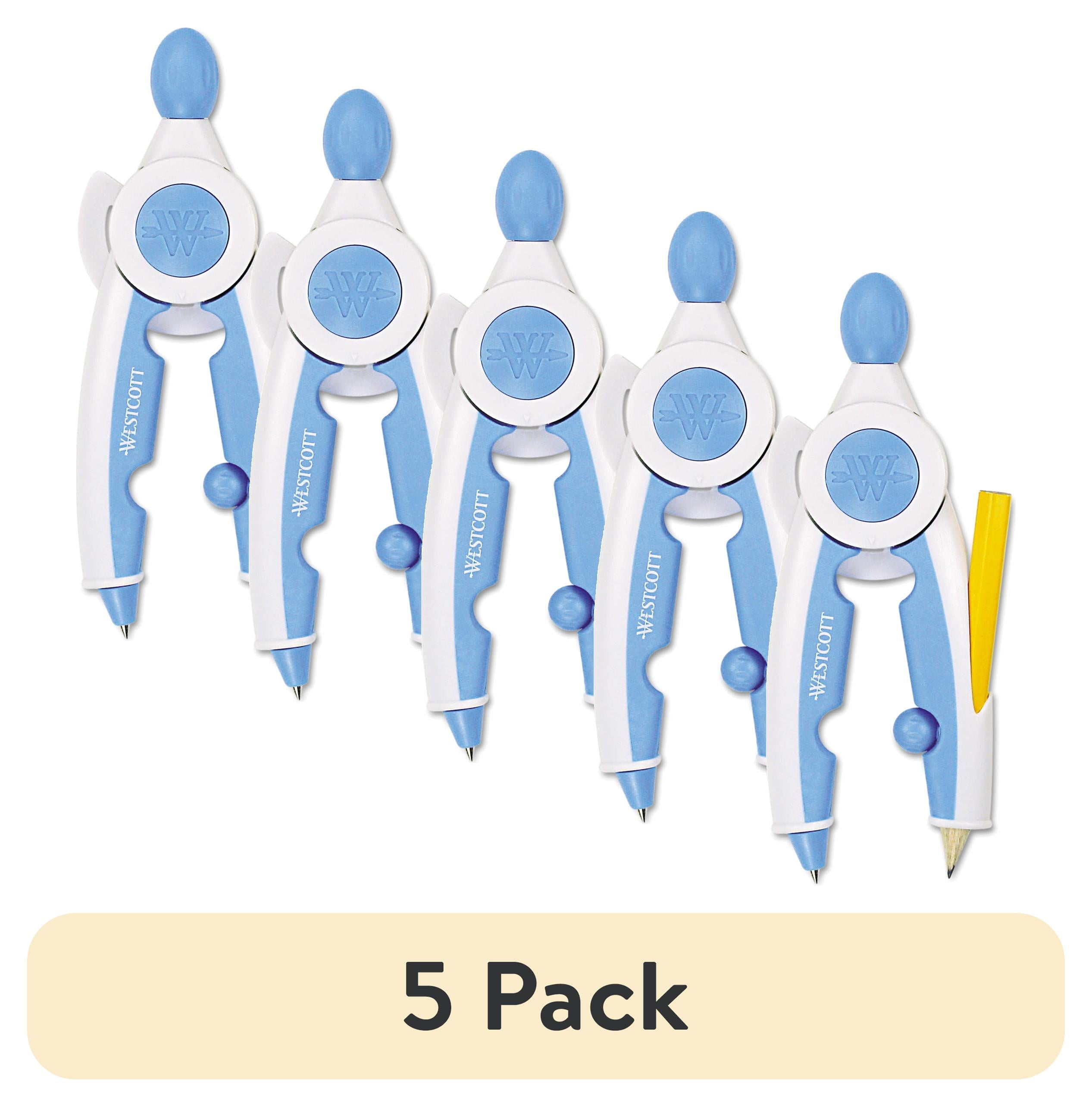 (5 pack) Westcott Soft Touch Protractor - Walmart Business Supplies