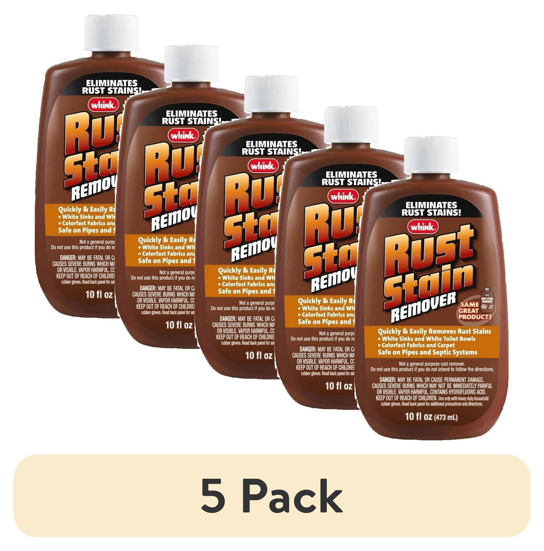 (5 pack) Whink 01081 10 Oz Rust Stain Remover - Walmart.com