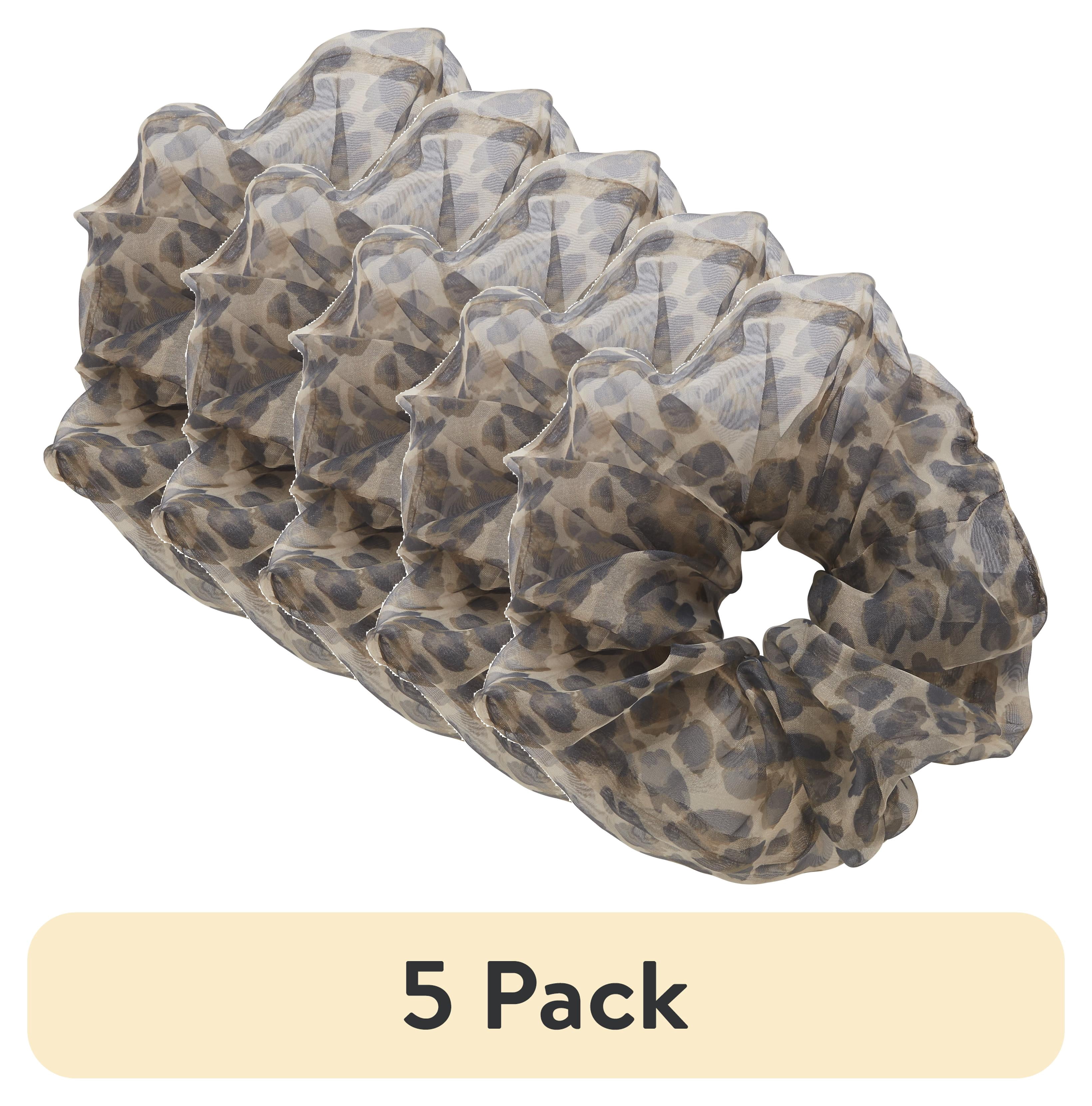 (5 pack) Wild Primrose by Scunci Original Scrunchie Jumbo Size in ...