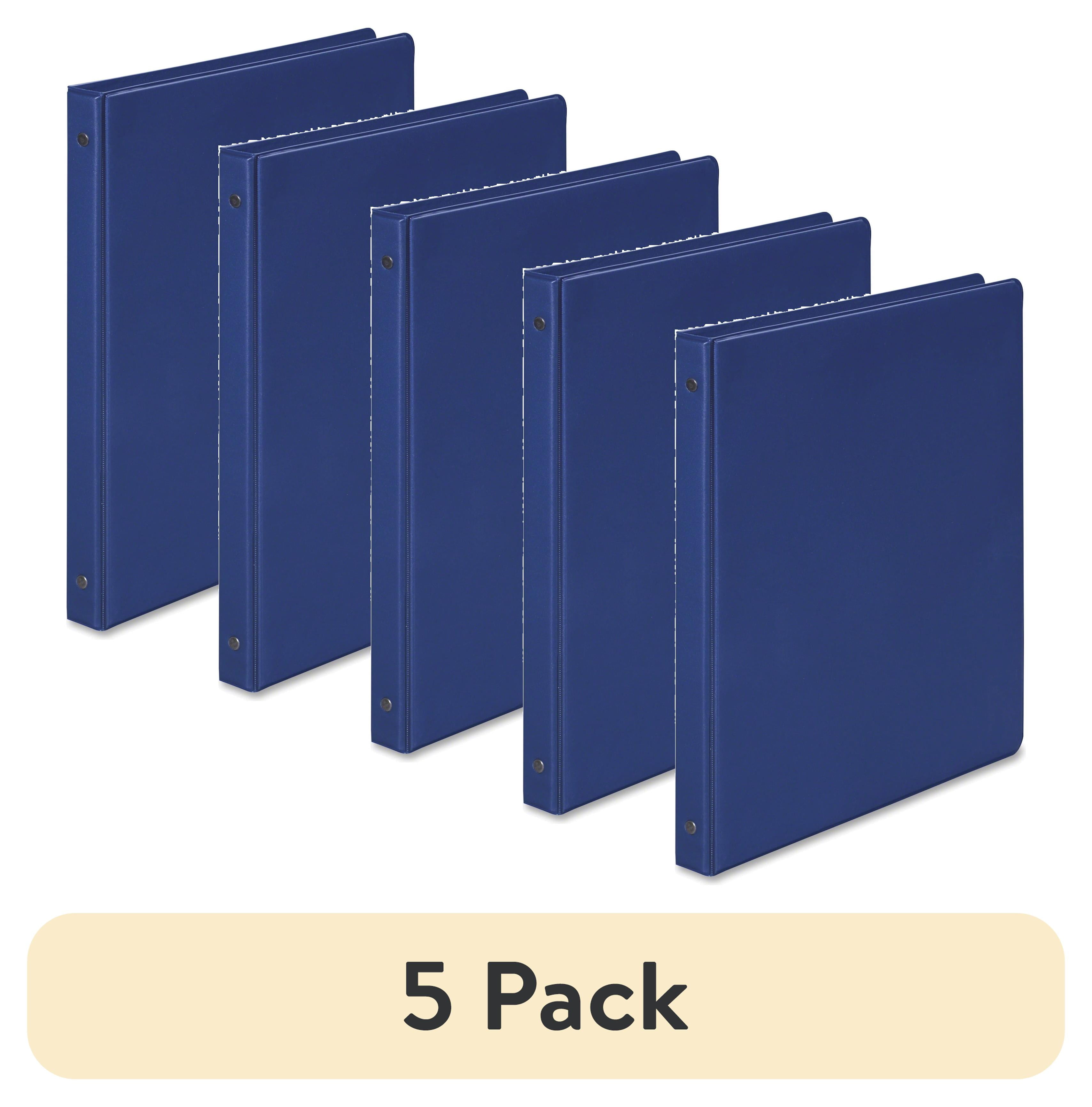 (5 pack) Wilson Jones, WLJ36813NBL, 368 Basic Binder, 1 Each, Blue ...