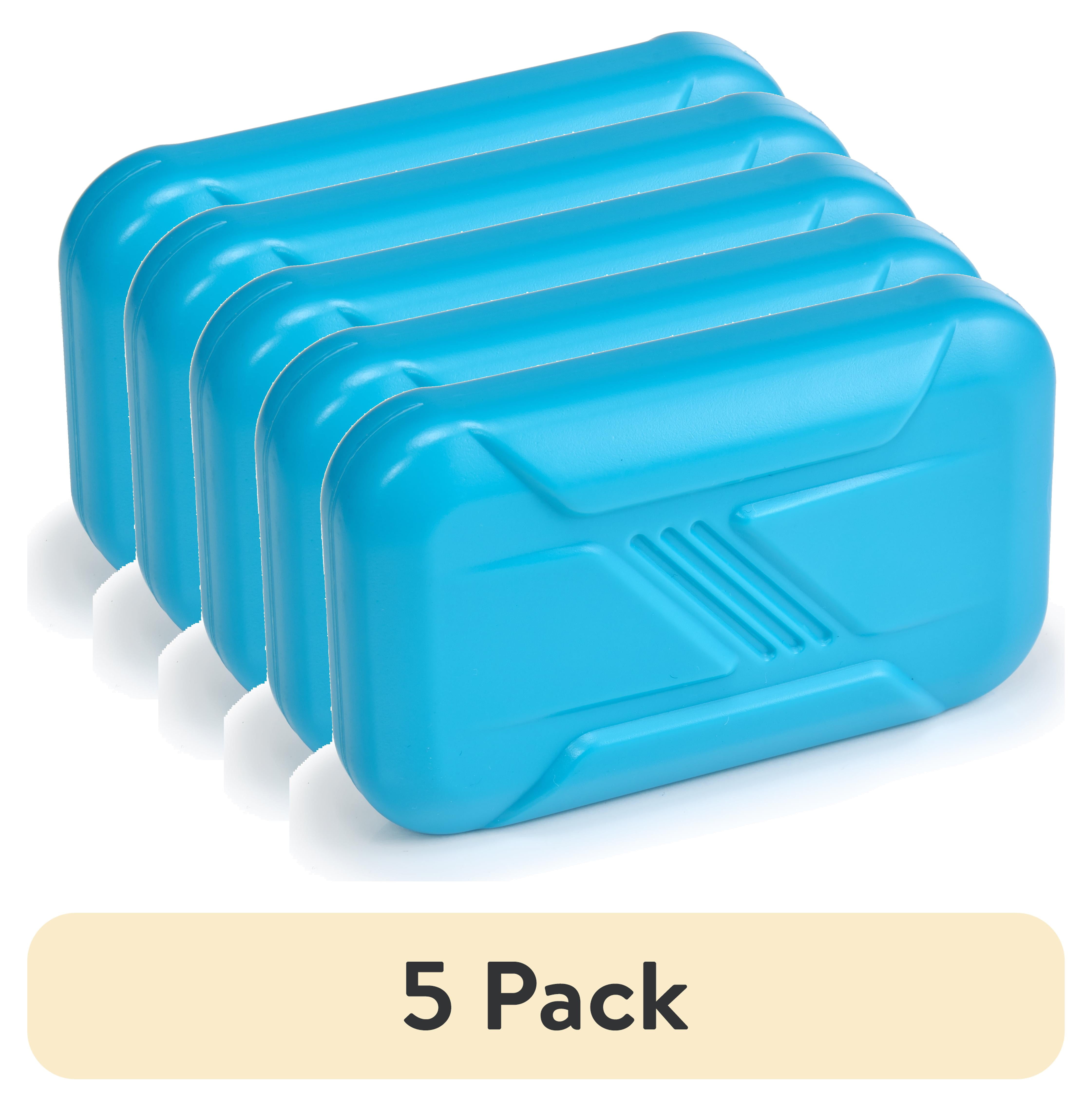 (5 pack) Your Zone Kids Lunch Box Ice Pack, Reusable Slim Ice Pack for ...