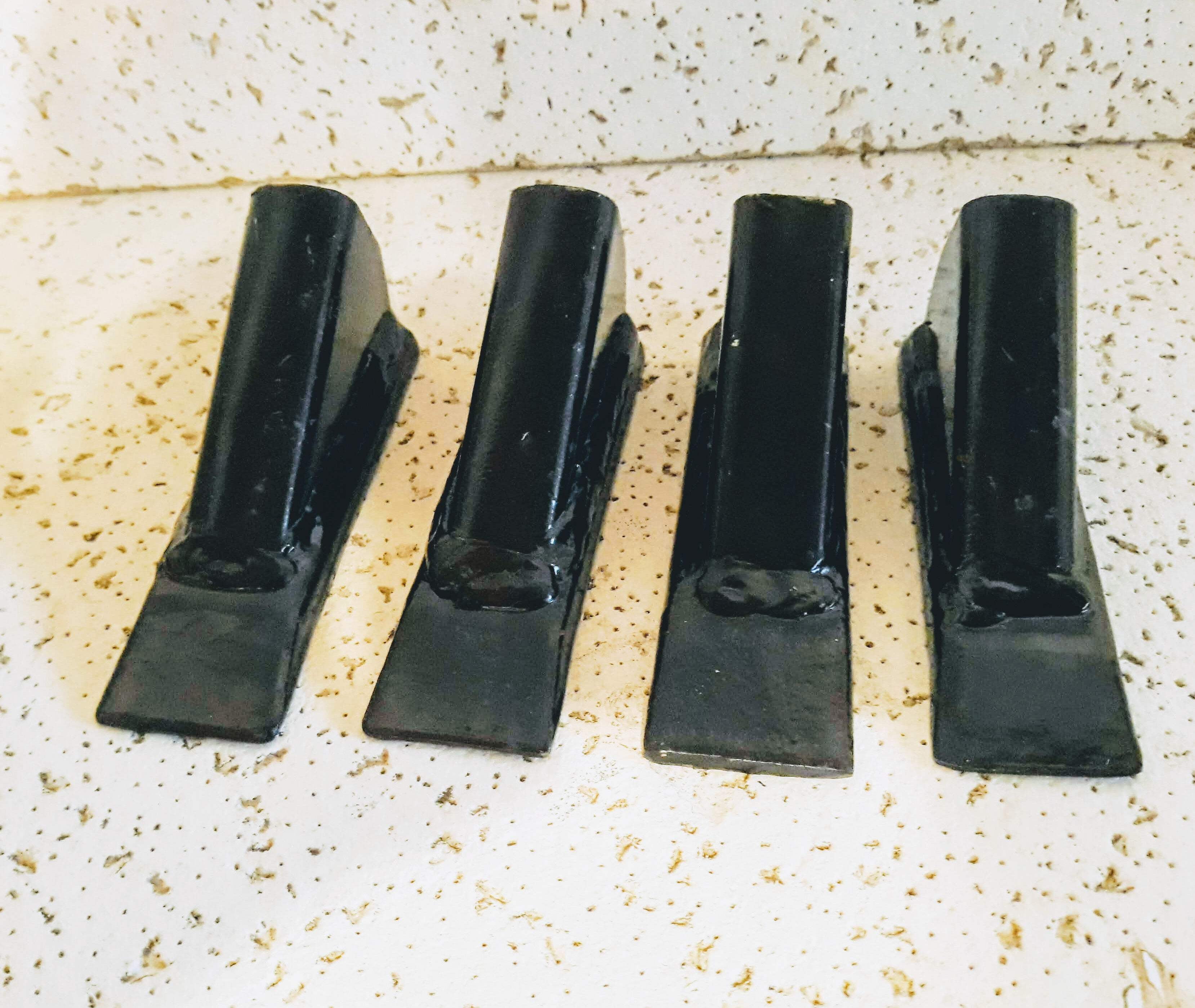 4 pack of Box blade scape blade ripper shanks points tips for 3/4 ...