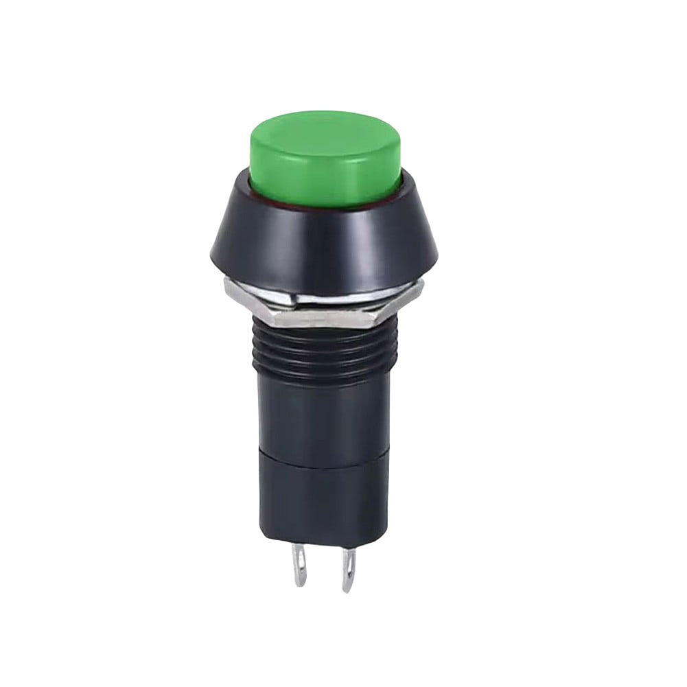 5-pack self-locking push button switches with random colors and multi ...