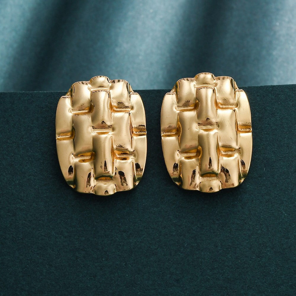 5 pair 304 Stainless Steel Stud Earrings for Women Ion Plating(IP) Oval ...