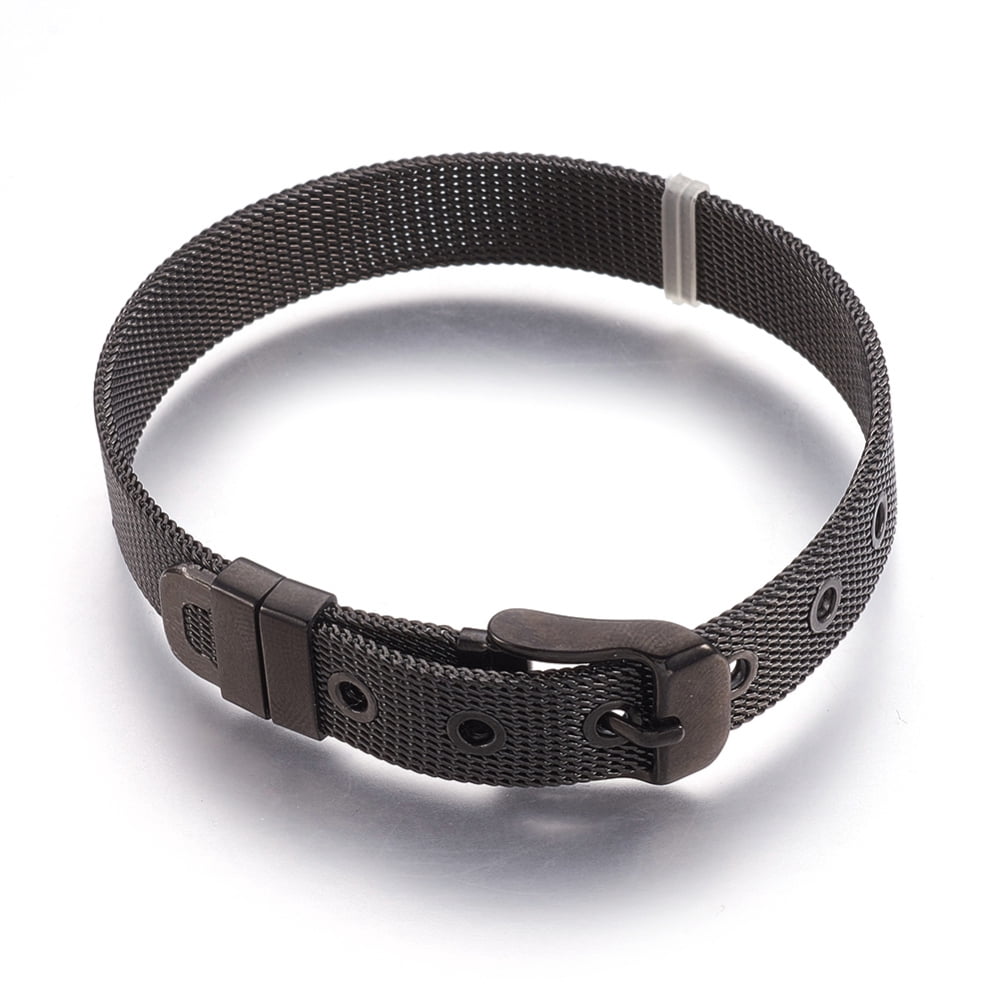5 pc 304 Stainless Steel Watch Bands Watch Belt Fit Slide Charms ...
