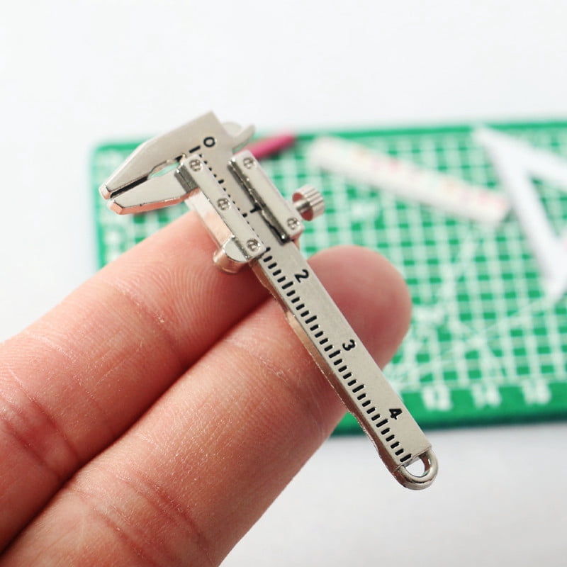 5 pc Alloy Miniature Vernier Caliper for Dollhouse Accessories ...