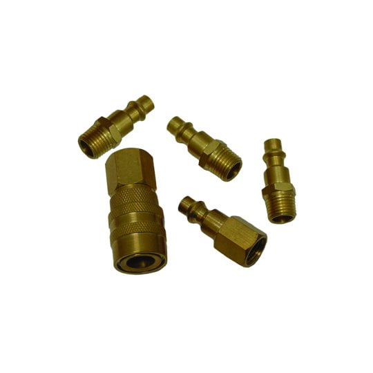 5 - pc. Brass Quick Coupler Set - Grip - Walmart.com
