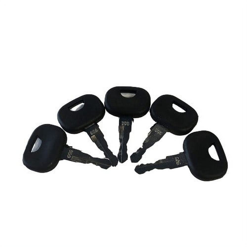 5 pc keys 606 fits John Deere JD Liebherr Loader Dozer Crawler 10221073 ...