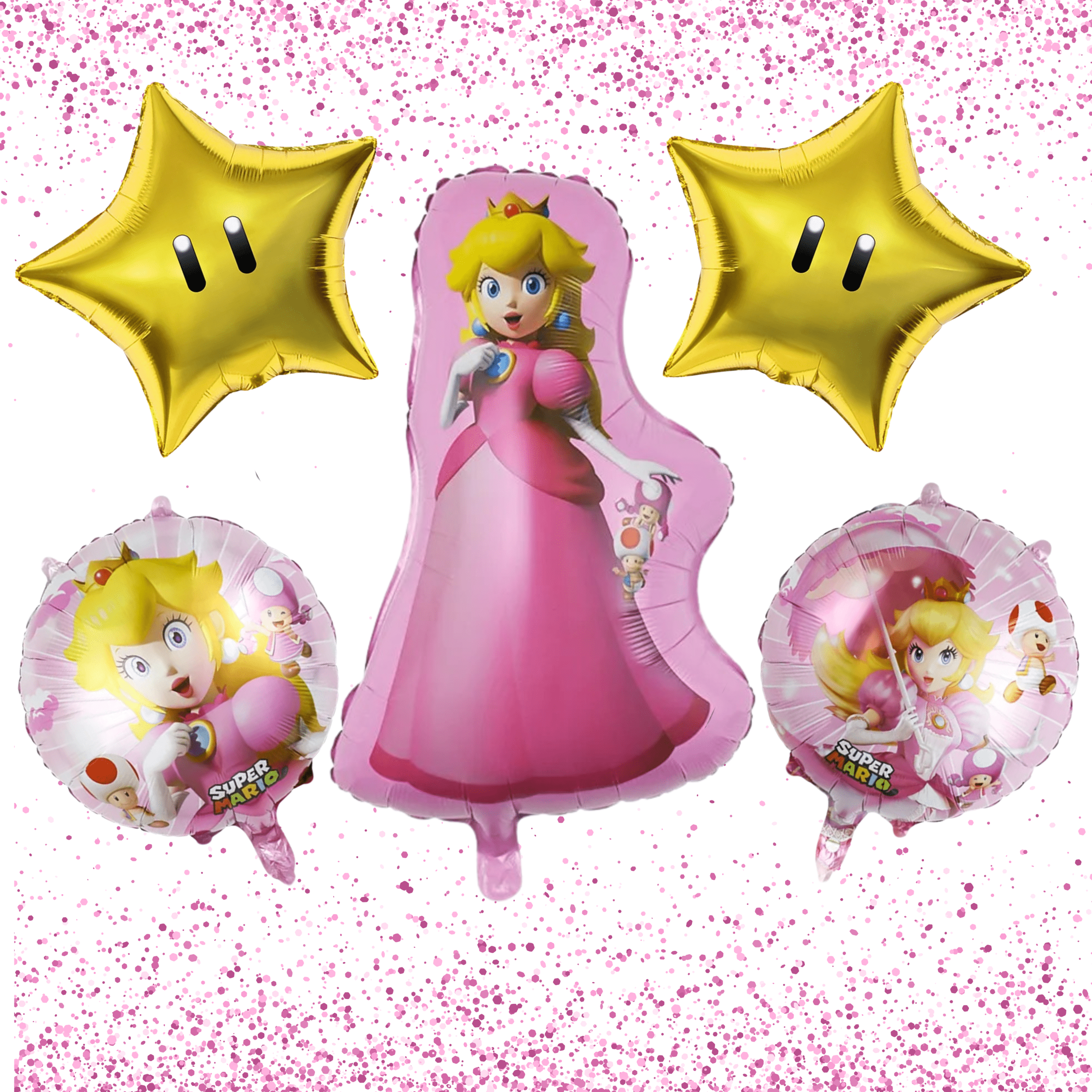 Princess Peach P Balloon