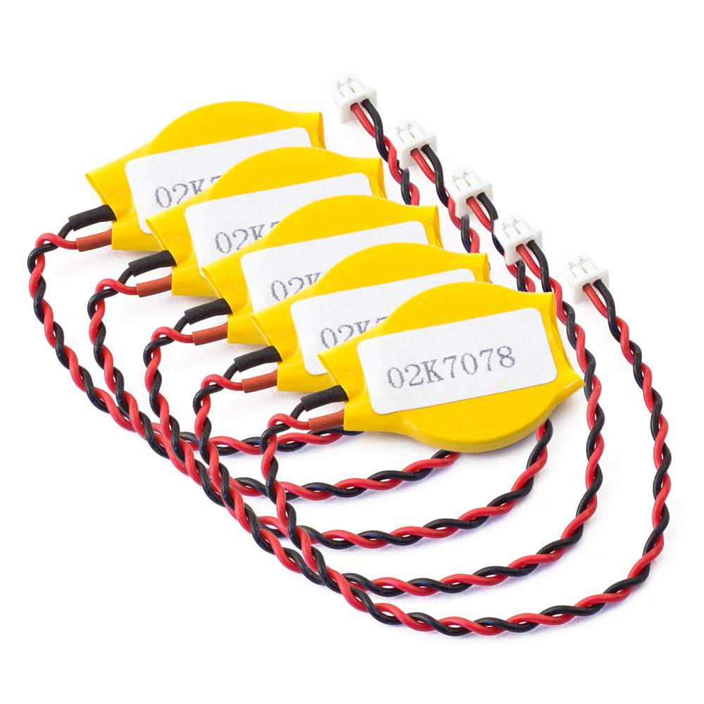 5-pck of CMOS Batteries for IBM LENOVO T420 X220 T410 W510 W700 X31 ...
