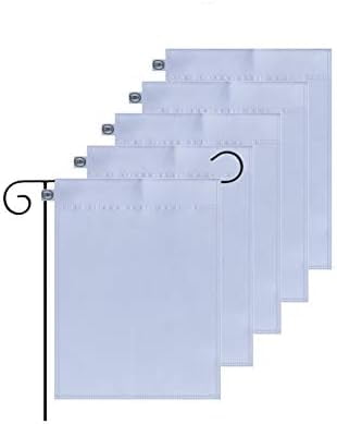 5 pcs 12x18Inch Double-Sided Solid Sublimation Blank Polyester Flags ...
