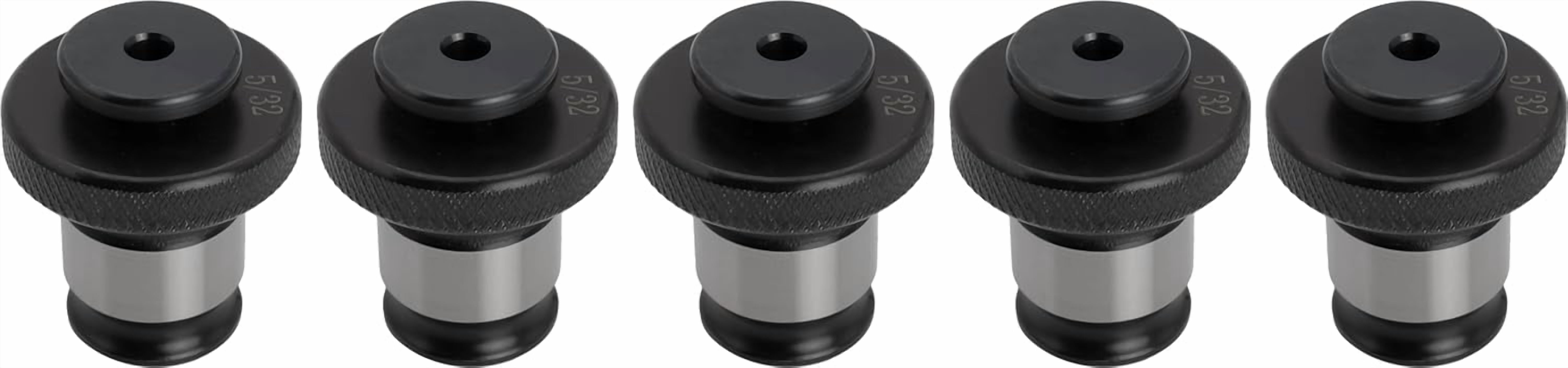 5 pcs CME ANSI Quick Change Tap Collets, for No. 8 Tap Size, Positive ...