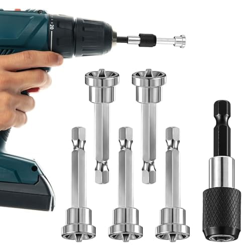 5 pcs Drywall Setter Driver Bits Drywall Bit with 1pcs 2 inch Drill Bit ...