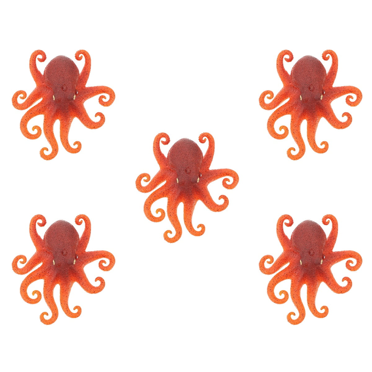 5 pcs Lovely Realistic Design Simulation Octopus Plaything for Children ...