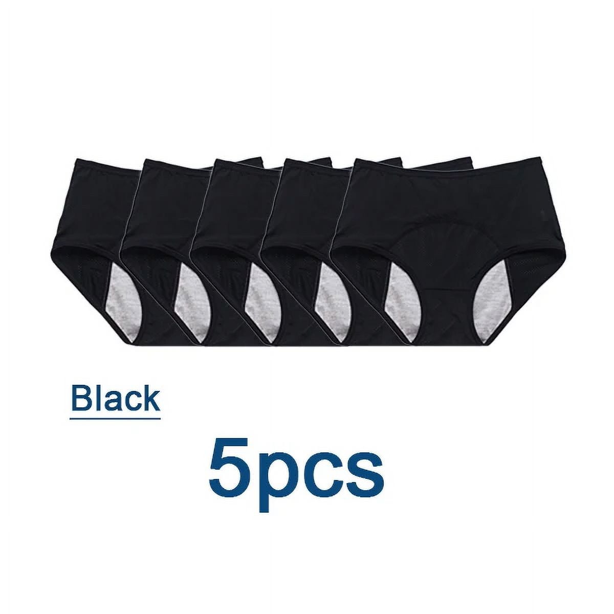 5 pcs/Set Leak Proof Menstrual Panties Women Period Underwear Sexy ...