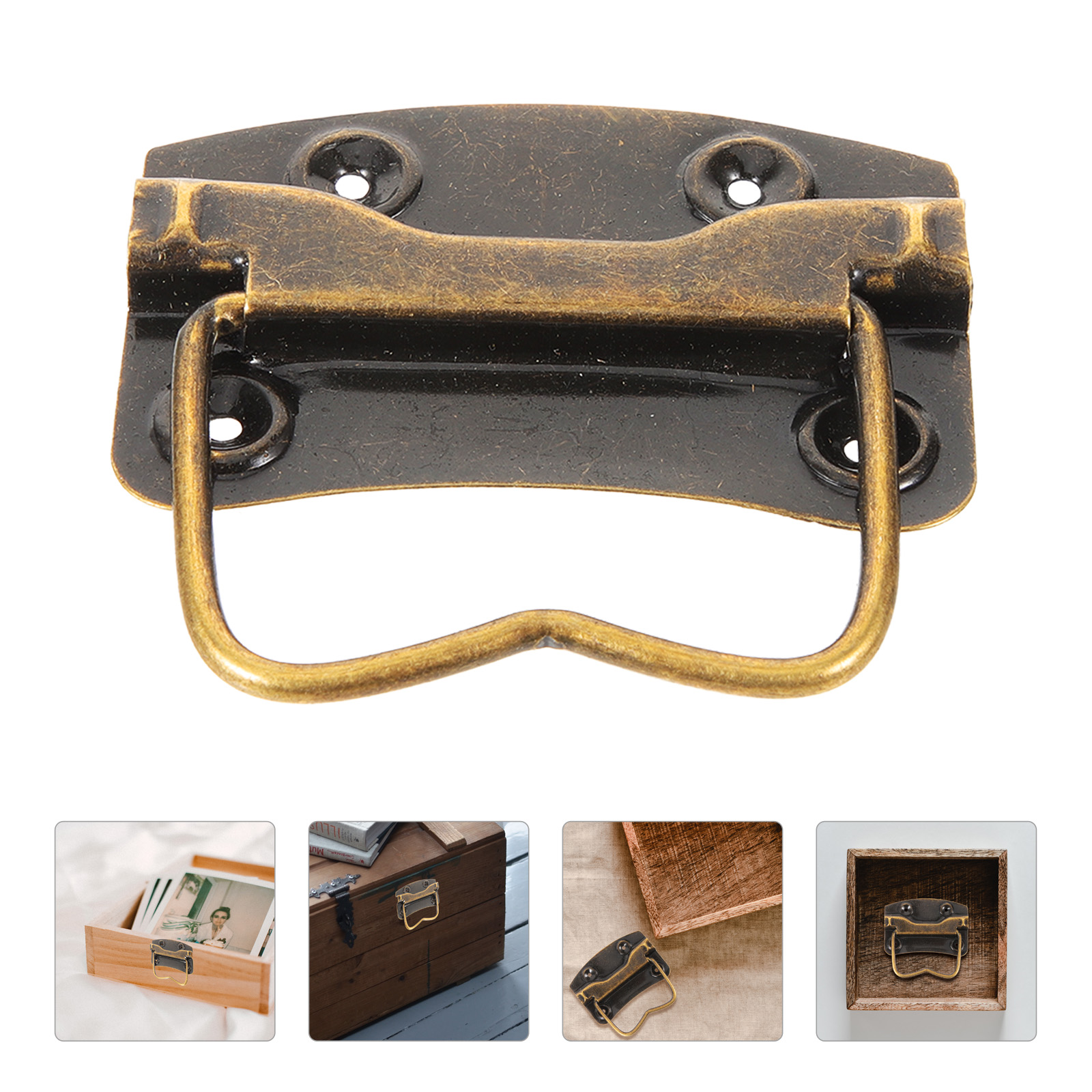 5 pcs Wooden Chest Lifting Handle Vintage Box Handle Wood Box Handle ...