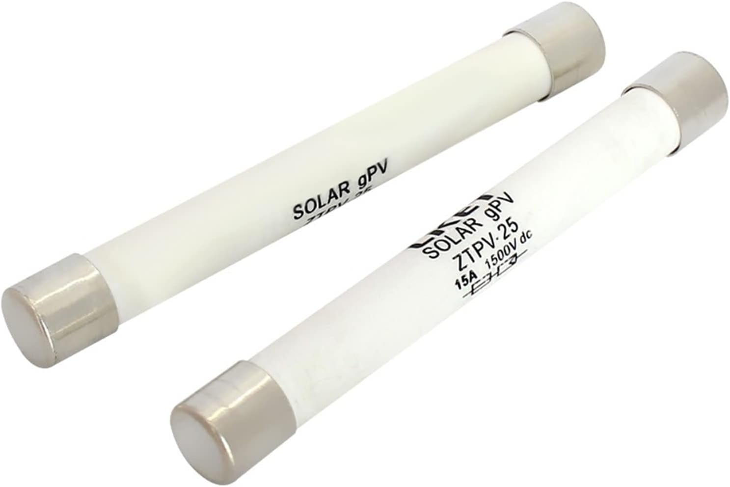 5 pcs/lot DC Solar Fuse 15A 1500VDC PV Fuse Link Wire Fusible 10x85mm ...