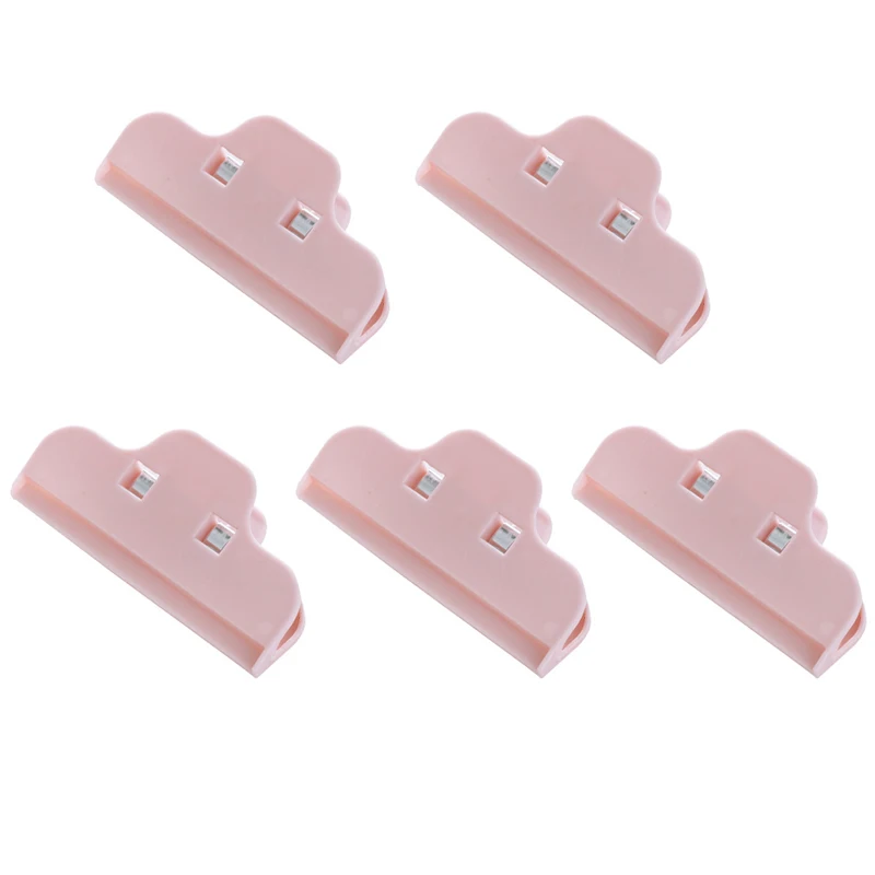 5 pcs/lot portable large kitchen storage food snack seal sealing bag ...