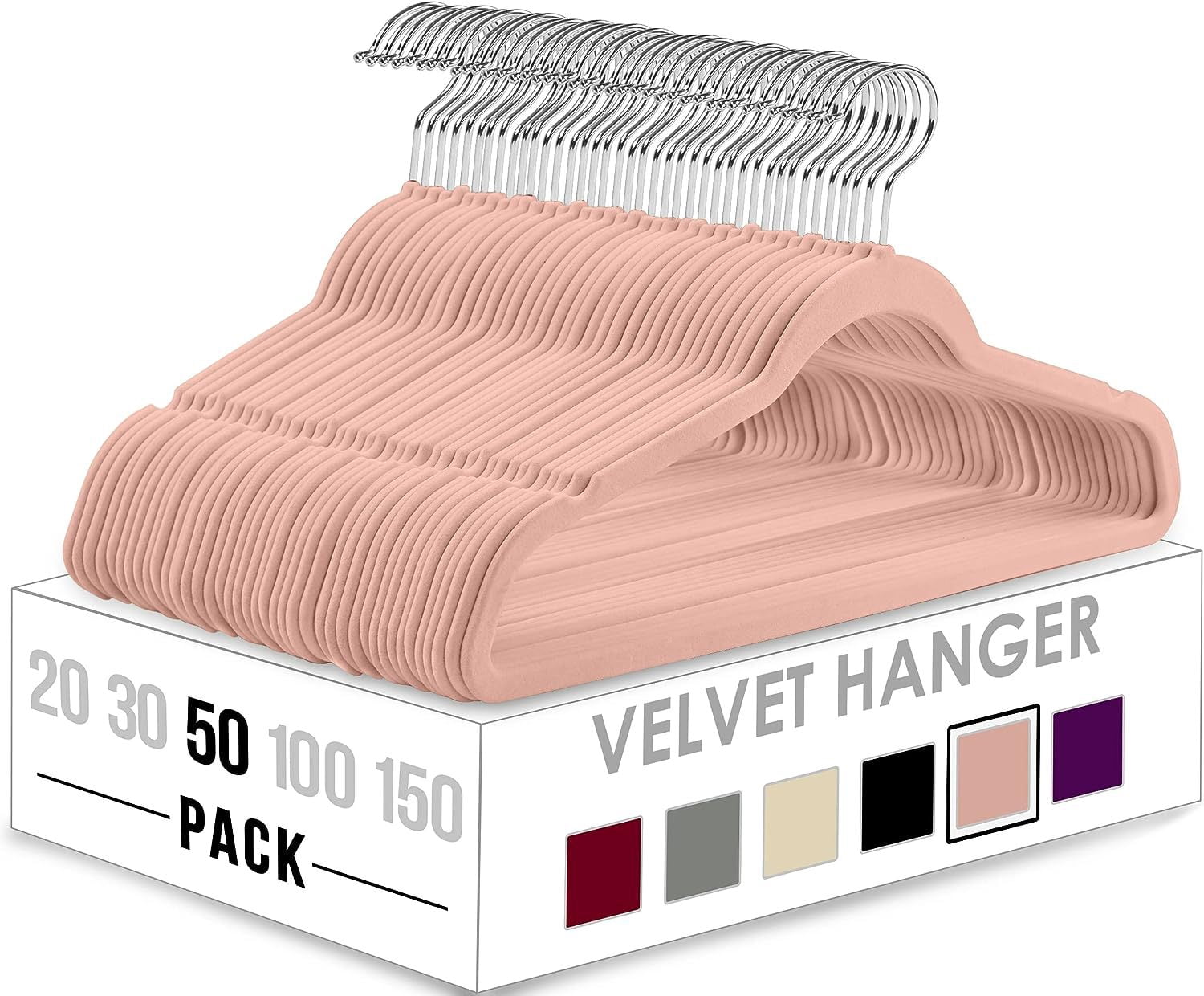 5-piece Hanger Set - Non Slip Hanger - Black Hanger - Suit Hanger With ...