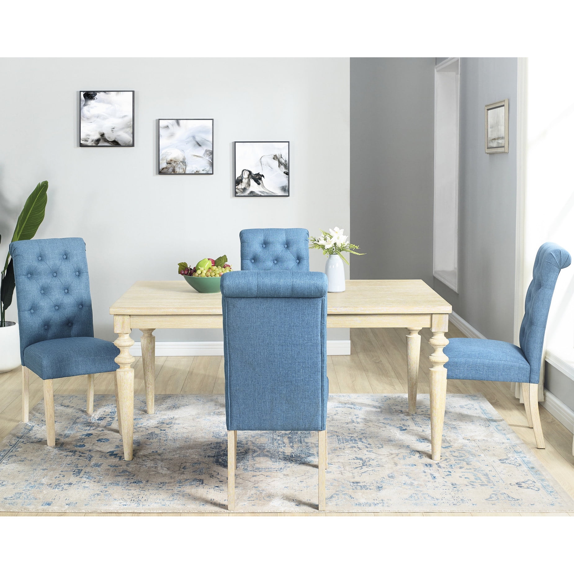 5-piece Rectangular Dining Furniture | Great for Family Gatherings ...