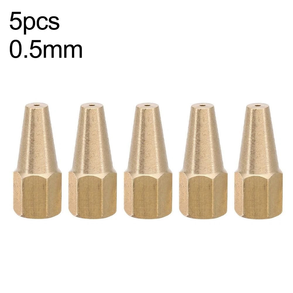 5-piece set of acetylene gas brazing nozzles H01-2 Oxygen welding ...