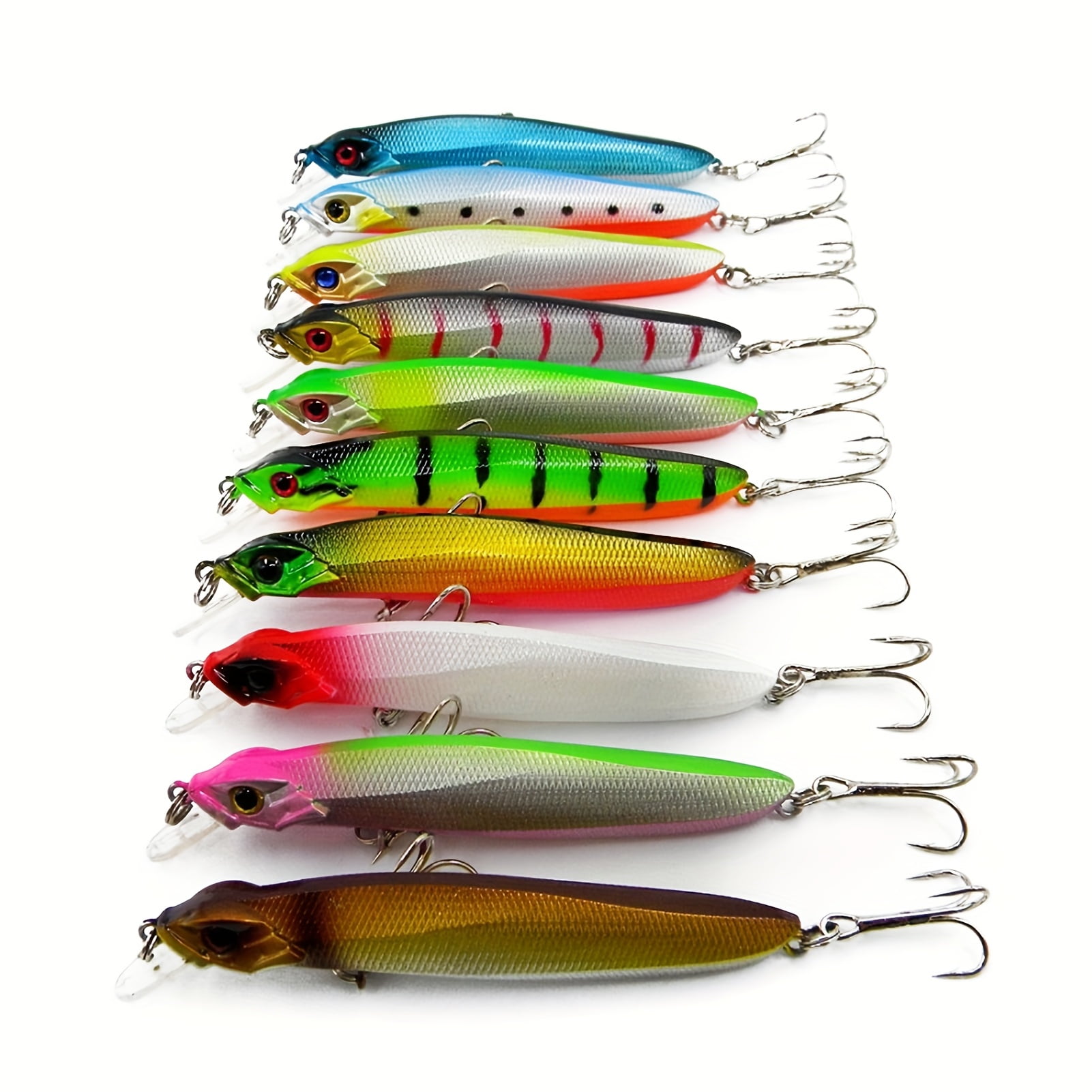 5 pieces - Multi-jointed Swim Bait Fishing Bait for bass trout habitat ...