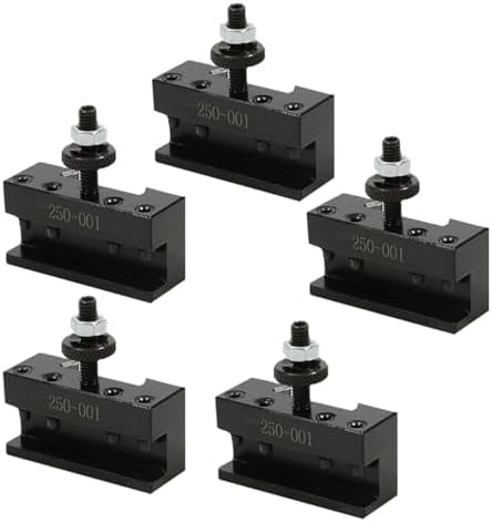 5 pieces OXA Turning Facing Tool Post Holder 250-001 Quick Change Lathe ...
