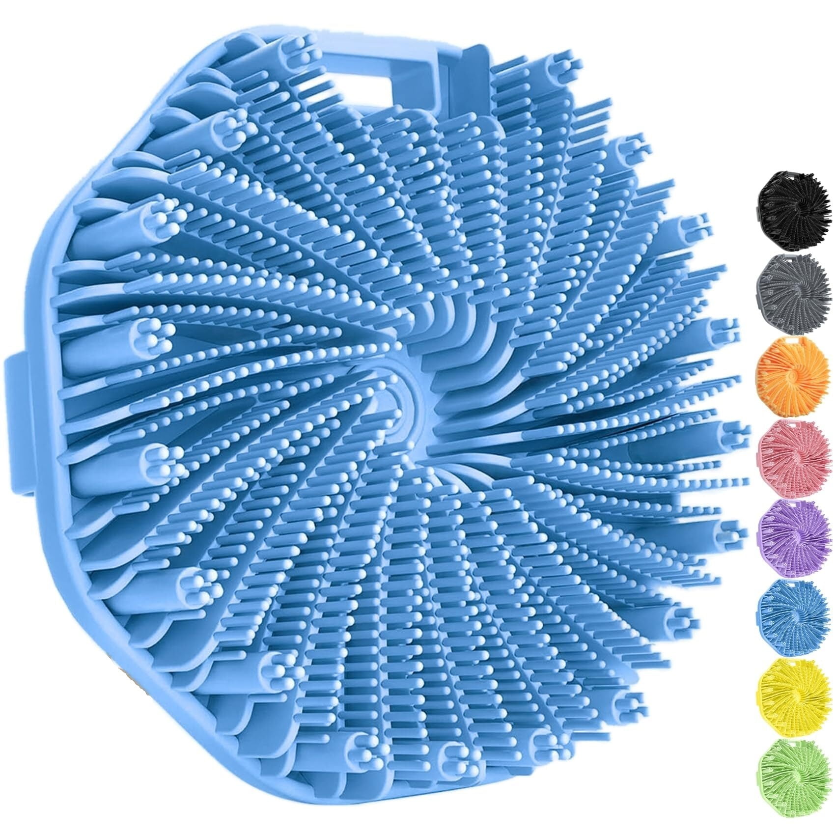 5 pieces Scrubbies The, Silicone Body Scrubber, Exfoliating Body ...
