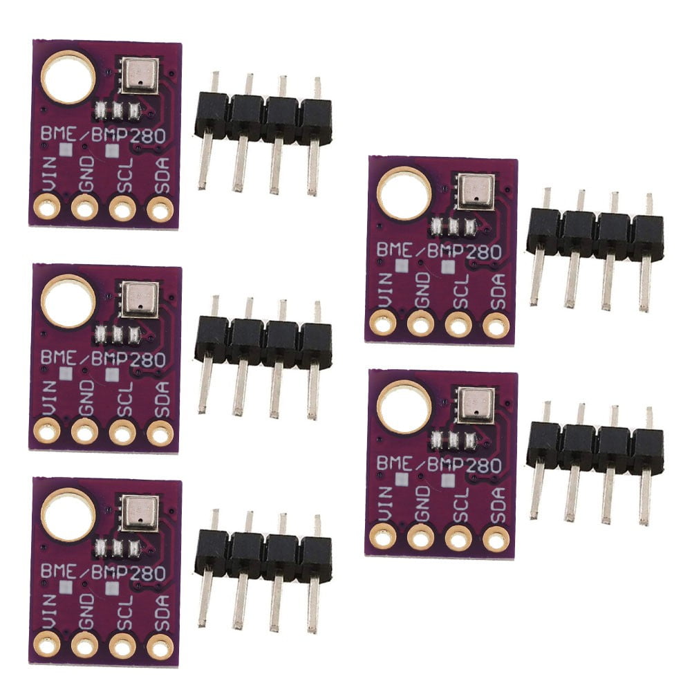 5 pieces digital temperature and humidity sensor module, pressure ...