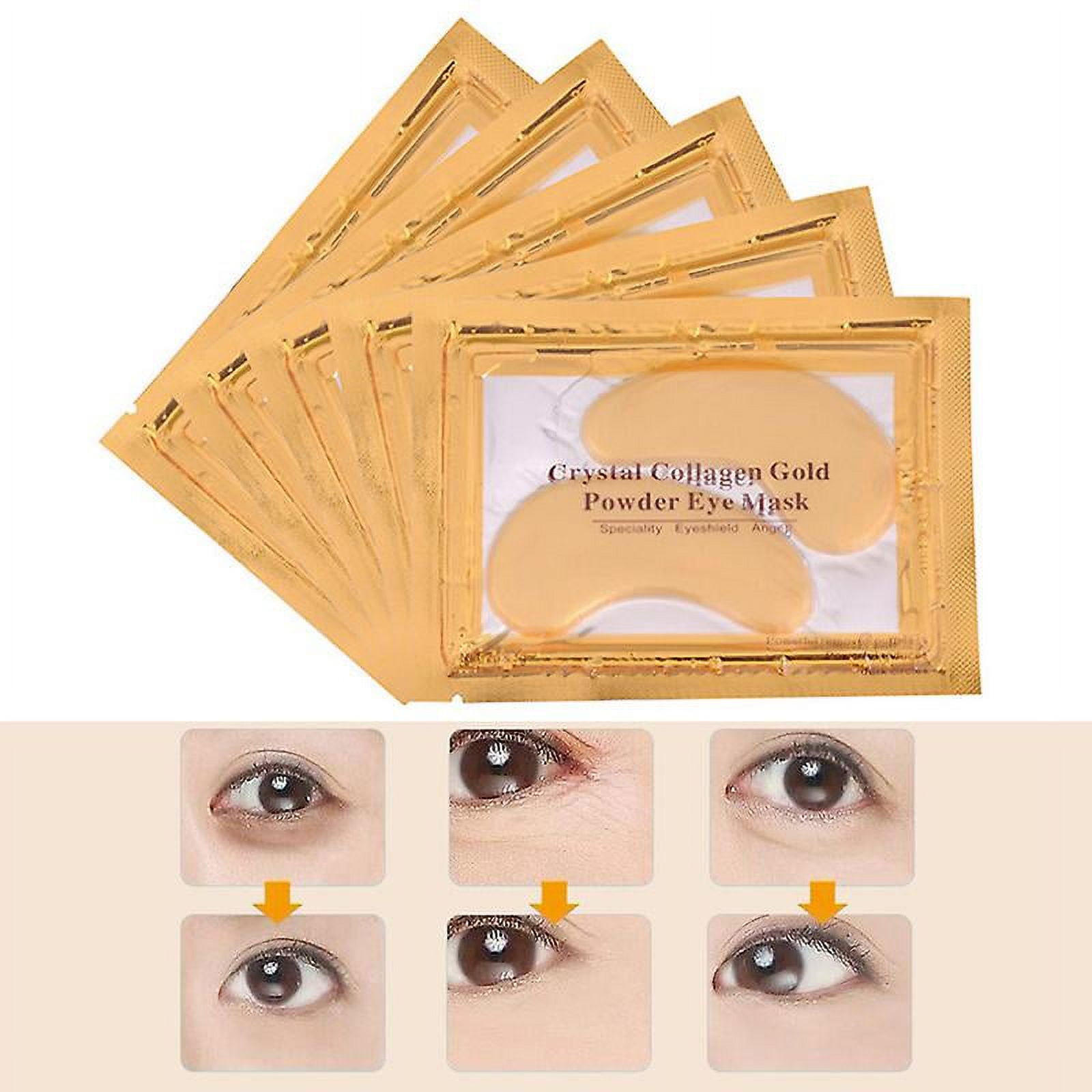 5 pieces of collagen eye patch to improve dark circles and gold eye ...