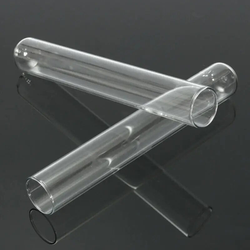 5 pieces of transparent Glass Test Tubes with U-shaped Bottom for ...