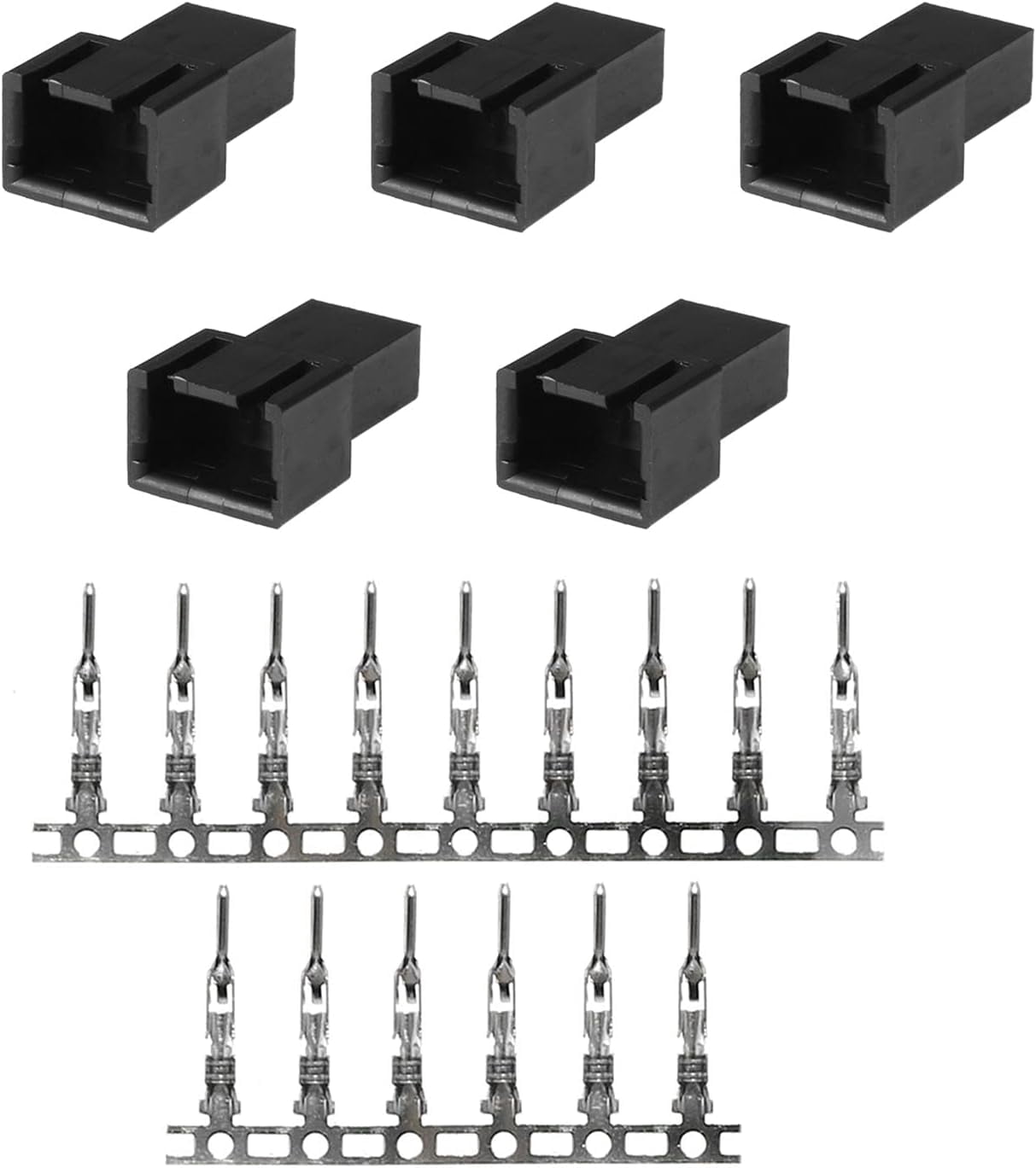 5-pin 3-connector fan connector kit (53-pin connector housing + 15 ...
