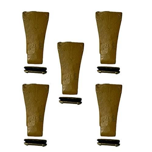 5 pk TF23D TF-23 230TF D23P Digging Teeth & TF23P Flex Pins Fits Bobcat ...