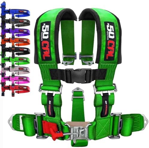 5 point harness for bucket seat, quick release belt, 9 colors to choose ...